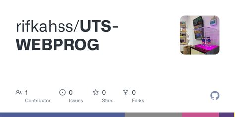 Github Rifkahssuts Webprog
