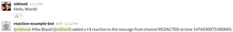Hubot Slack Reaction Example Cdn By Jsdelivr A Free Fast And Reliable Open Source Cdn