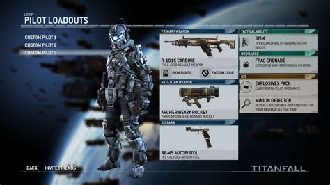 Titanfall Weapon Customization