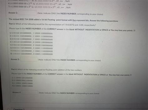 This Is 4 Parts Problem The Revised Ieee 754 2008