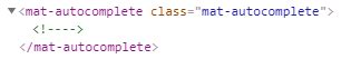 Typescript Angular Material Autocomplete Does Not Show Options Of