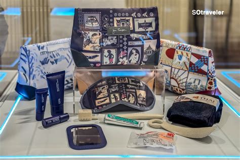 รีวิว Amenity Kit ลายใหม่ของ Thai Airways ร่วมมือกับ Jim Thompson