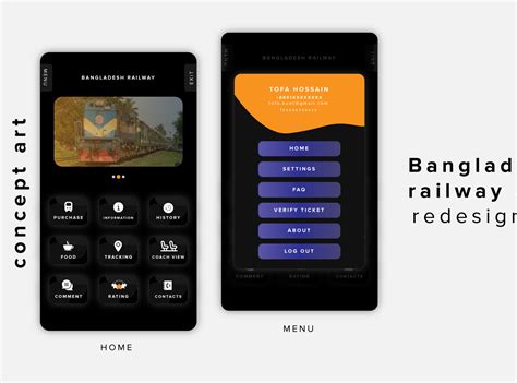 Redesigned Railway App Ui By Tofa Hossain On Dribbble