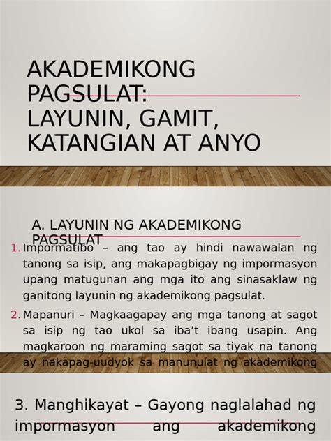 Akademikong Pagsulat Pdf