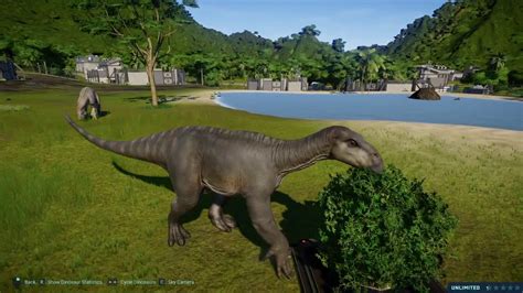 Jurassic World Evolution Iguanodon Sounds Youtube