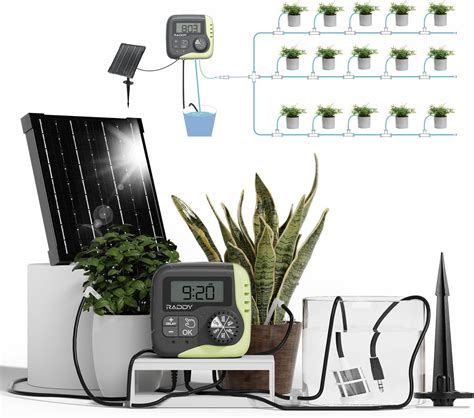 Solar Automatic Drip Irrigation Kit System Jiyang Solar Powered Auto