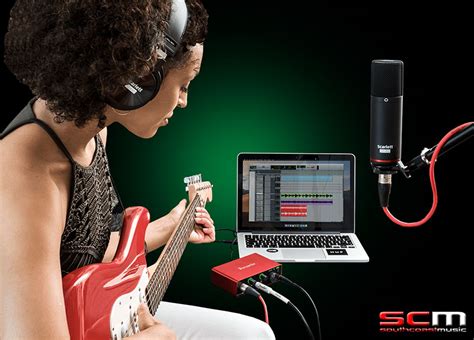 Usb Audio Interface Rd Gen Focusrite Scarlett Solo Studio With Mic Headphones Cables