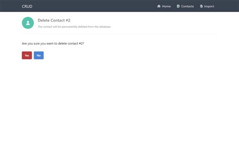 Advanced CRUD Application