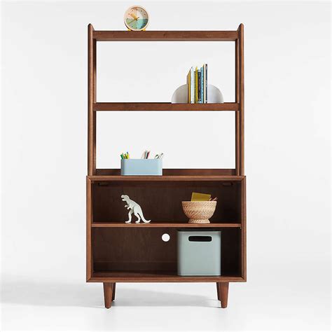 Solid Wood Bookcases Crate And Barrel Canada