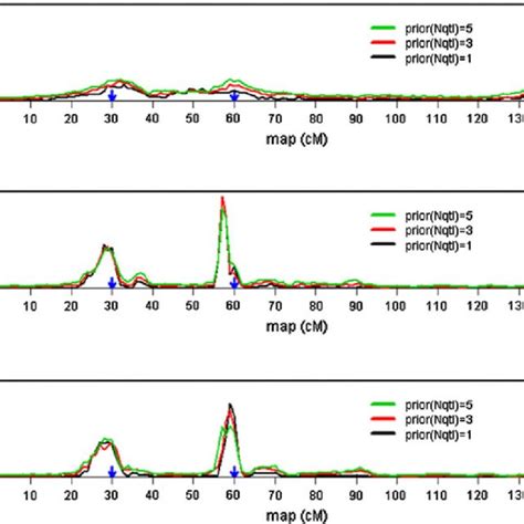 Marginal Posterior Intensity Profile Estimates For Qtl Position Along Download Scientific