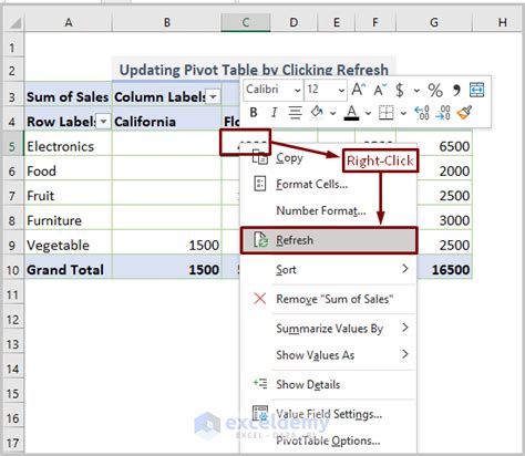 How To Update Pivot Table Range 5 Methods Exceldemy