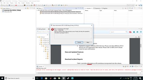 Ccsawr1642 Problem In Loading The Software In Awr1642 Using Sdk 20004 Sensors Forum