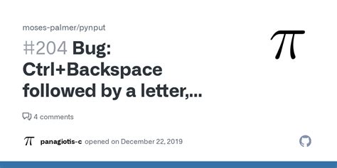 Bug Ctrlbackspace Followed By A Letter Prints Strange Code · Issue