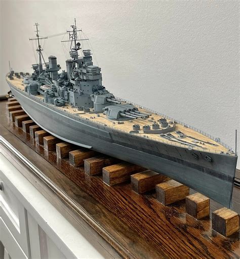 British King George V Boat Plastic Model Military Ship Kit 1 350