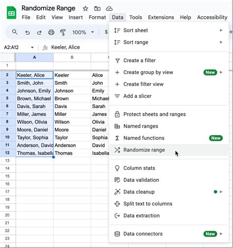 Grab The Power Of Randomization In Sheets Teacher Tech With Alice Keeler