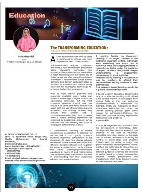 Edtech Innovation 2024trends Ladiesinbusiness Education