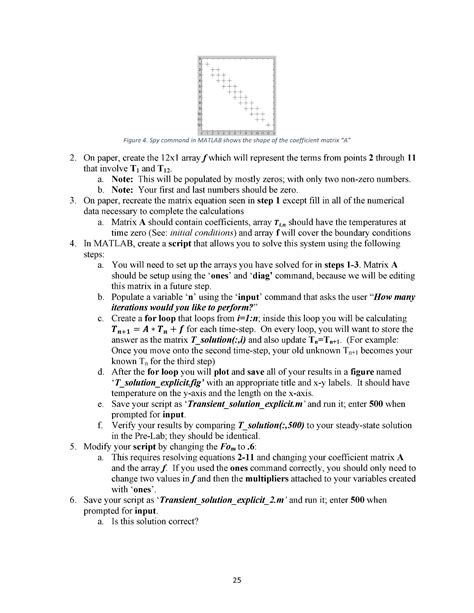 Pre Lab D Heat Conduction Finite Difference Chegg Com