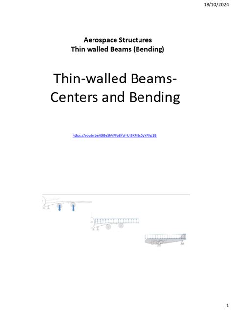 Aerospace Structures Thin Walled Beams Bending M Pdf Bending