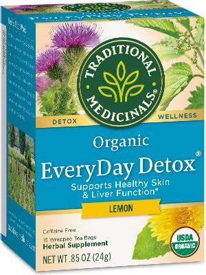 Traditional Medicinals Tea Everyday Detox Lem Grocery