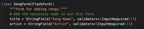 Python Attributeerror On Type Object Using A Form Within A Flask App