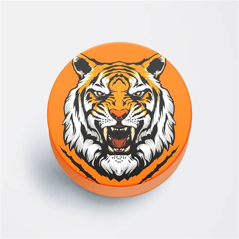 Tiger Art Flat Pop Holder Mw Stuffs