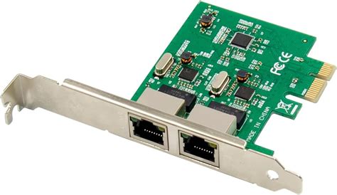 Dynattenik 2 Port Pcie Gigabit Ethernet Netzwerkkarte Mit Dual
