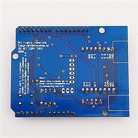 Esp 12e Esp8266 Uart Wifi Wireless Shield Para Arduino Uno R3 Tettsa