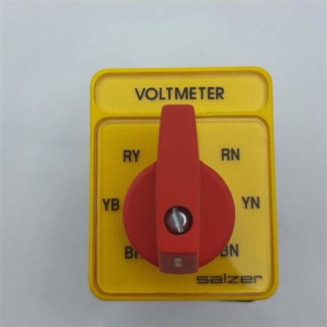 Salzer Voltmeter Selector Switch 10a Lazada