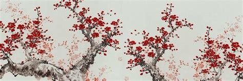 Red Flower Trees Cute Headers For Twitter