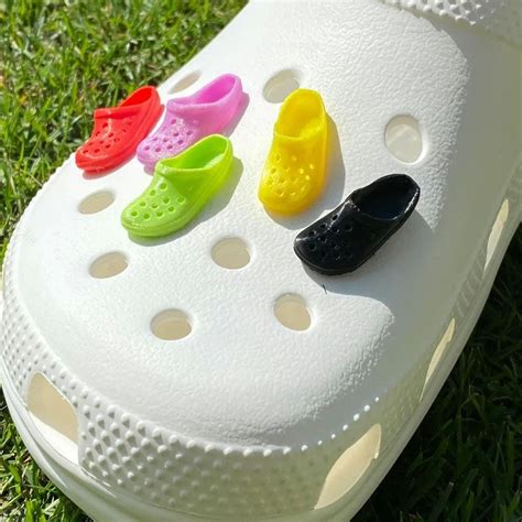 Mini Crocs Pins For Crocs 4 Pieces Shoe Pins Womens Shoes Shoe