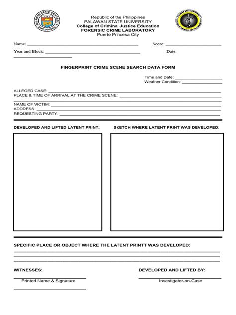 Fingerprint Comparison Pdf Fingerprint Crime Scene