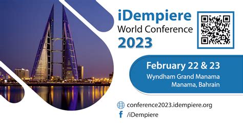 idempiere world conference 2023 free open source erp and crm