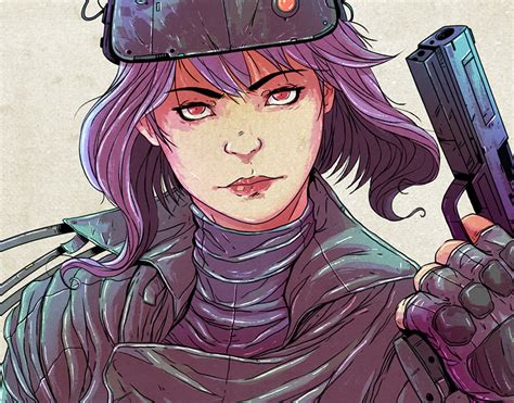 Ghost In The Shell Motoko Kusanagi Fan Art Images Behance