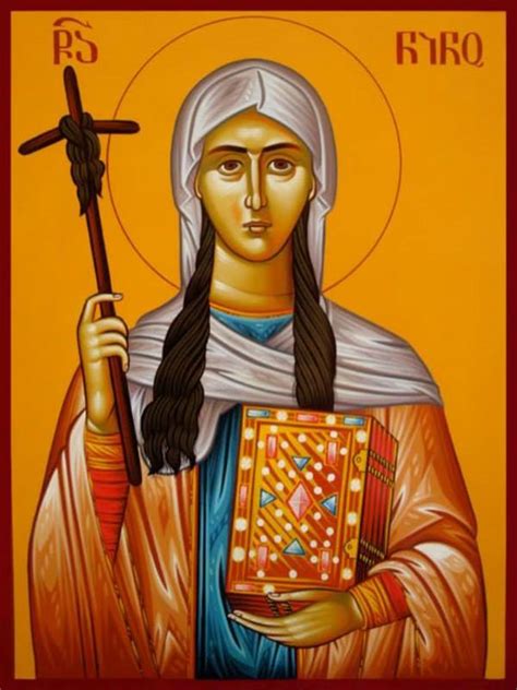 1 ლი ივნისი წმინდა ნინოს საქართველოში შემოსვლის დღეამბიონი