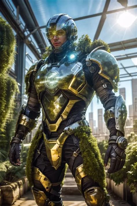 Solarpunk Armor Aieasypic