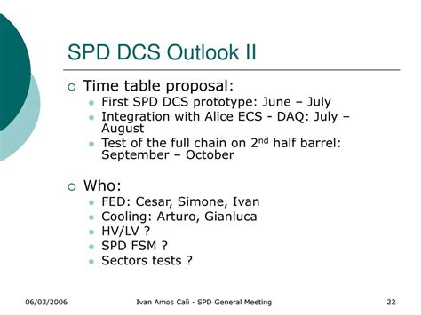 SPD DCS Overview FED Server Ppt Download