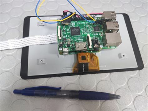 rasperry 3 rpi touch screen 7 rtc rpi kućište original psu