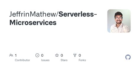 Github Jeffrinmathewserverless Microservices