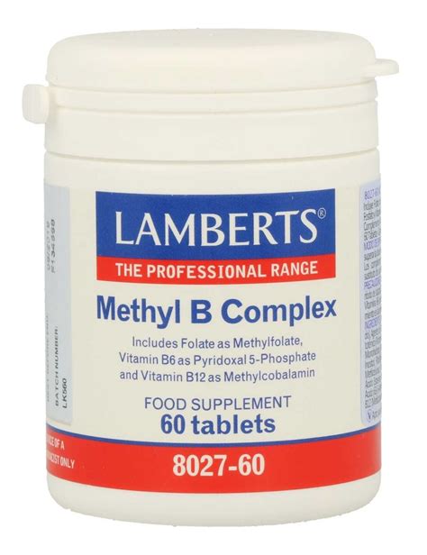 Methyl B Complex By Lamberts At Zumub