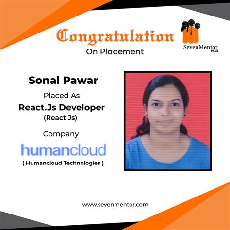 Sevenmentor Pvt Ltd On Linkedin Placement Placement2023