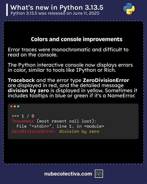 Colors And Console Improvements In Python 3 13 5