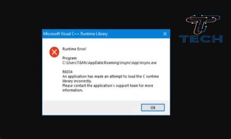 كيفية حل مشكلة Runtime Error في أنظمة التشغيل بسهولة تك مستقلات