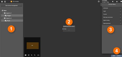 Features Dataflow Modeler Calculated Values Ifm
