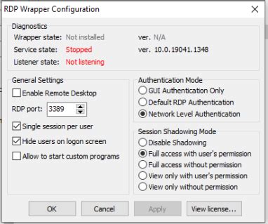 Access Denied During Installation Issue 1653 Stascorp Rdpwrap GitHub