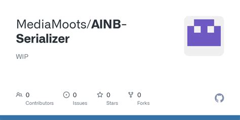 Github Mediamootsainb Serializer Wip
