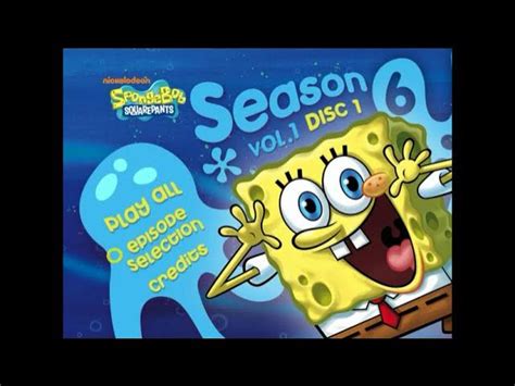 Spongebob Dvd Season 6