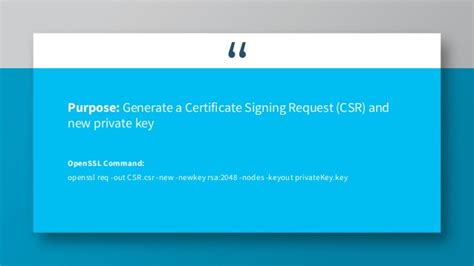 openssl generate certificate from existing key engrenew