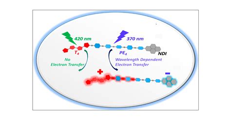 Excitation Wavelength Dependent Photoinduced Electron Transfer In A π Conjugated Diblock
