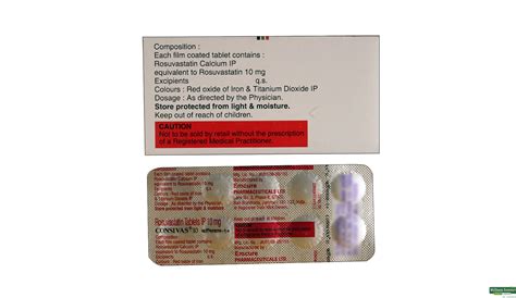 Buy Consivas 10mg 10 Tablets Online At Best Prices Wellness Forever