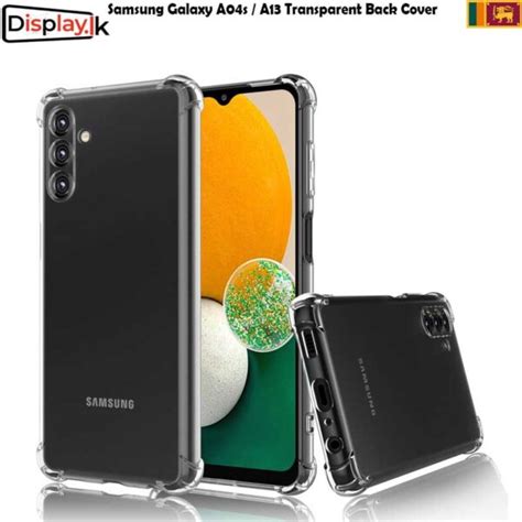 Samsung Galaxy A S Transparent Back Cover Display Lk